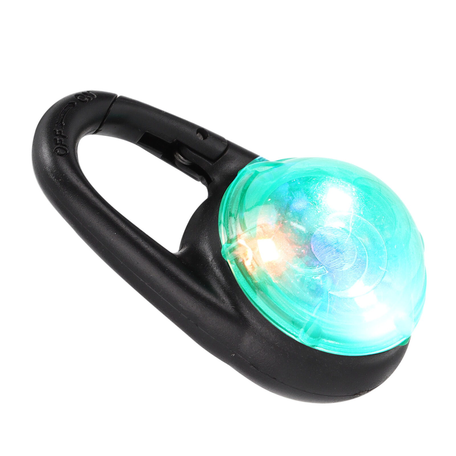 Светодиодный подвесной светильник для собак, светящийся водонепроницаемый светильник на ошейнике с зажимом для уличной ночной безопасности, зеленый свет для домашних собак, кошек