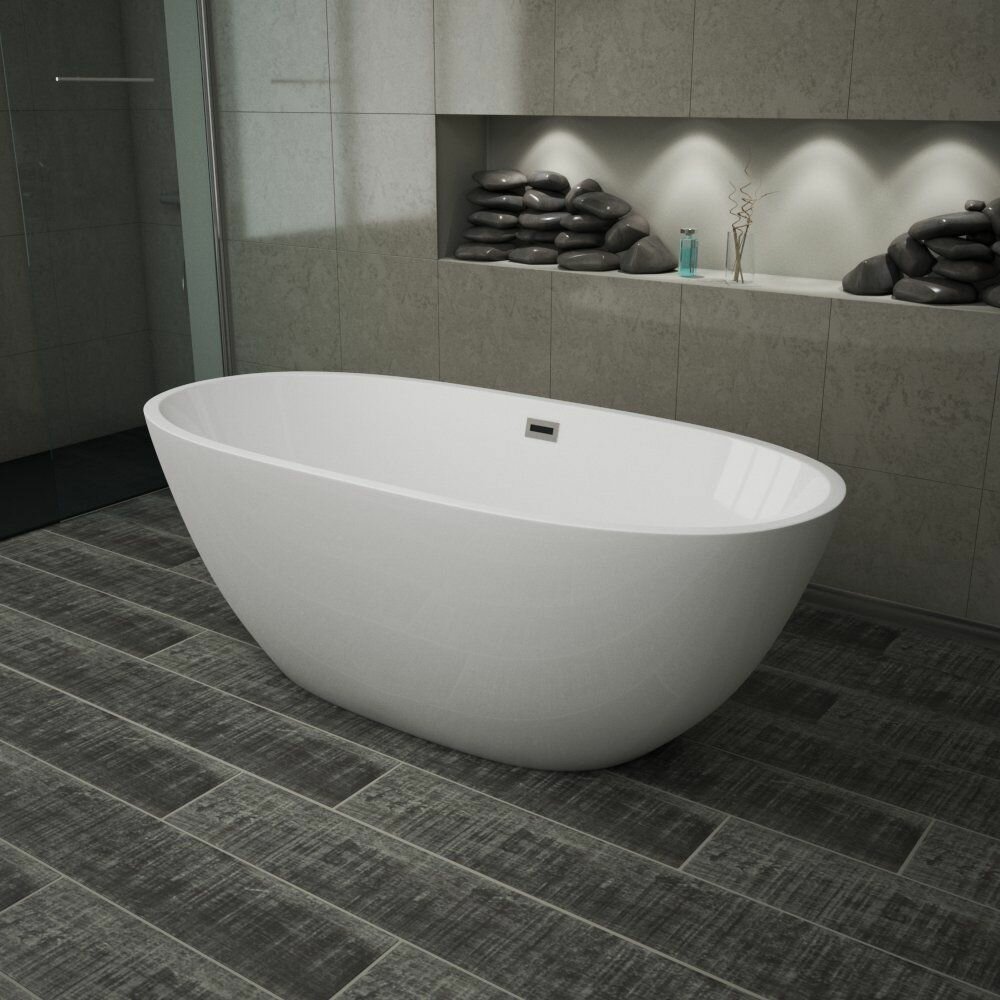 Ванна отдельностоящая Grossman Fly GR-1101 (165х75х59)