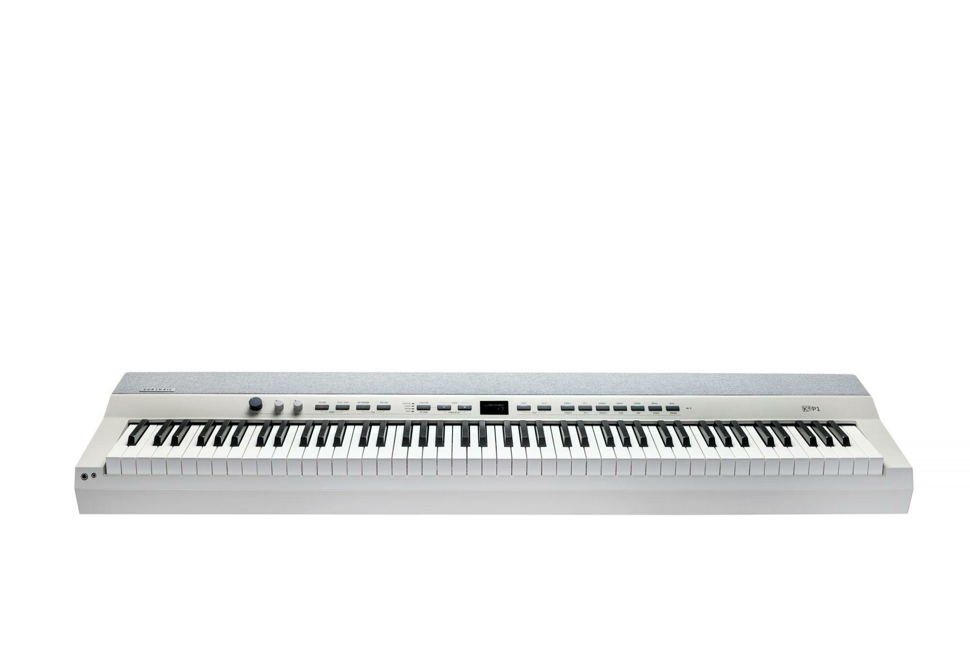 Kurzweil KA P1 WH Цифровое пианино, 88 молоточковых клавиш, полифония 256, цвет белый