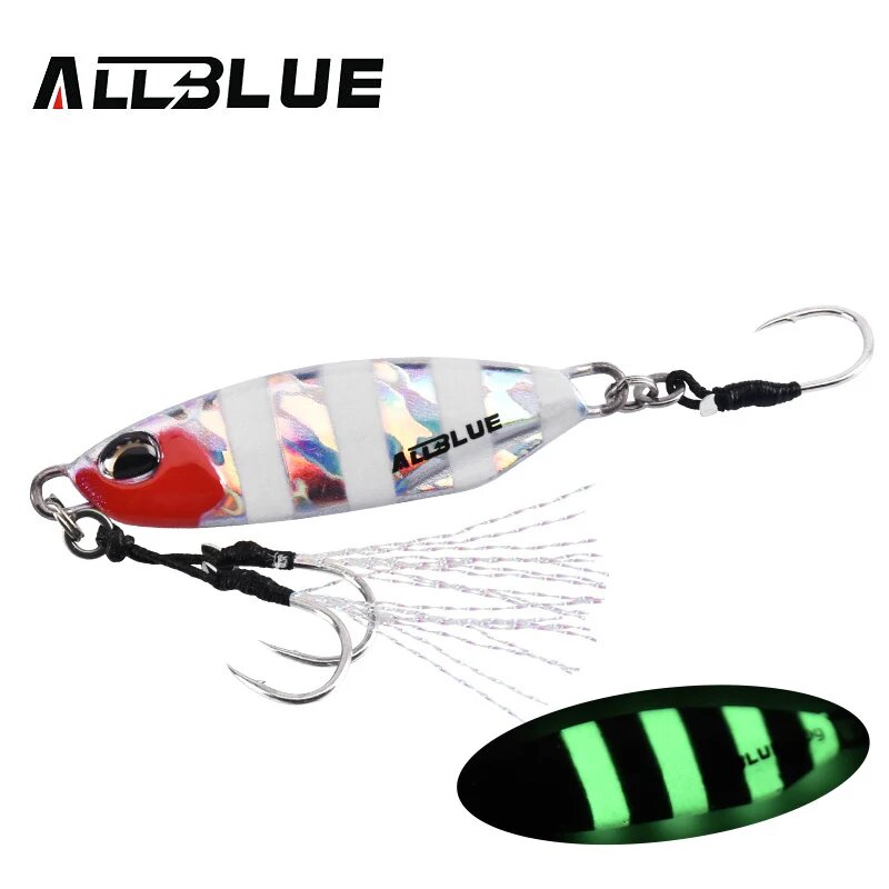 ALLBLUE DRAGER SLOW Джиг ложка 20 г / 30 г 20g, Color C