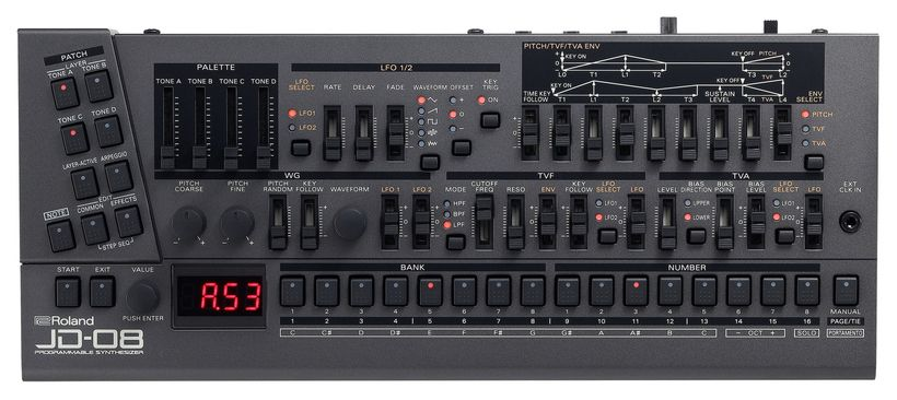 Roland JD-08 - Цифровые синтезаторы