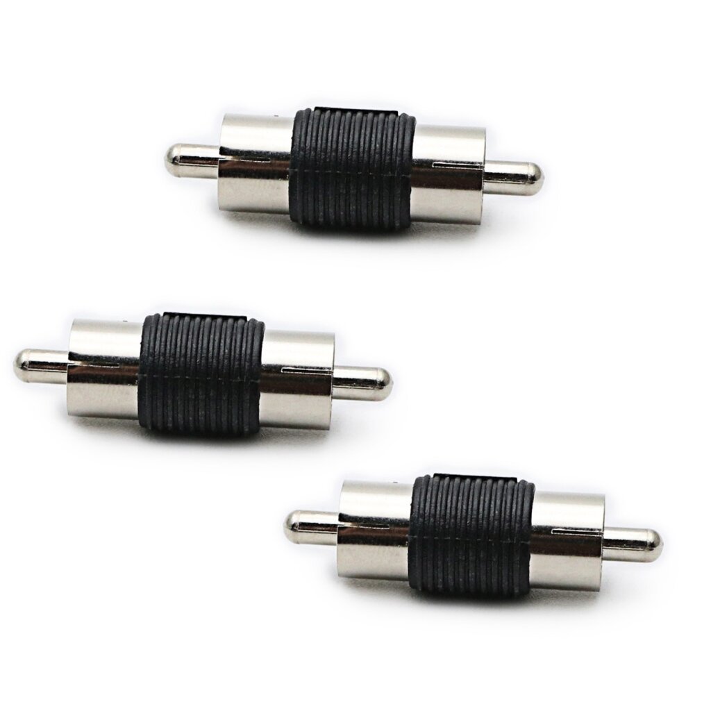 3 аудио- и видеоразъема RCA от штекера к штекеру RCA Удлинитель кабеля RCA