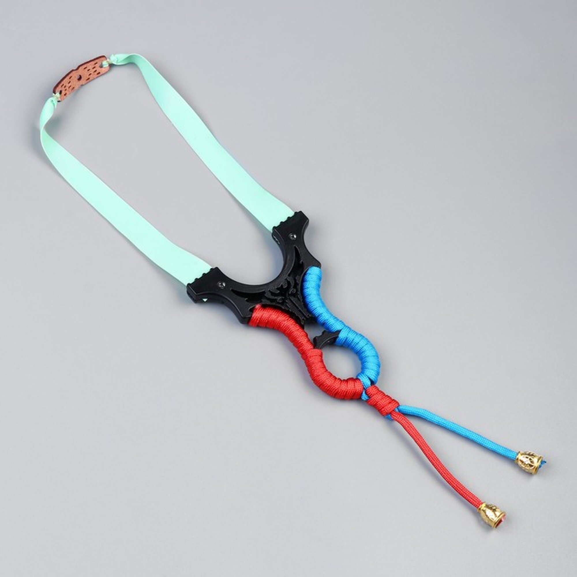 Рогатка Мастер К "Крылья", в текстильной оплетке, резина, цвет микс