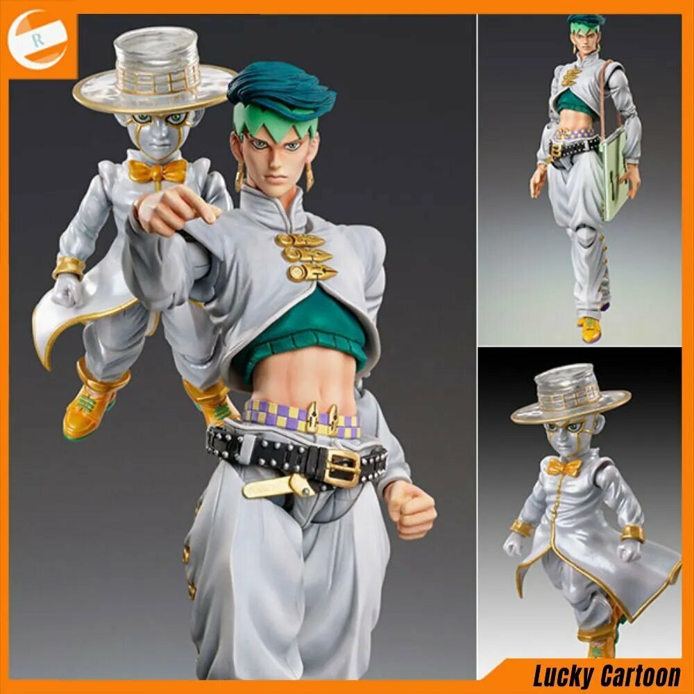 Фигурка Невероятные приключения ДжоДжо Рохан Кишибе / JoJo's Bizarre Adventure Rohan Kishibe подвижная фигурка (15cm)