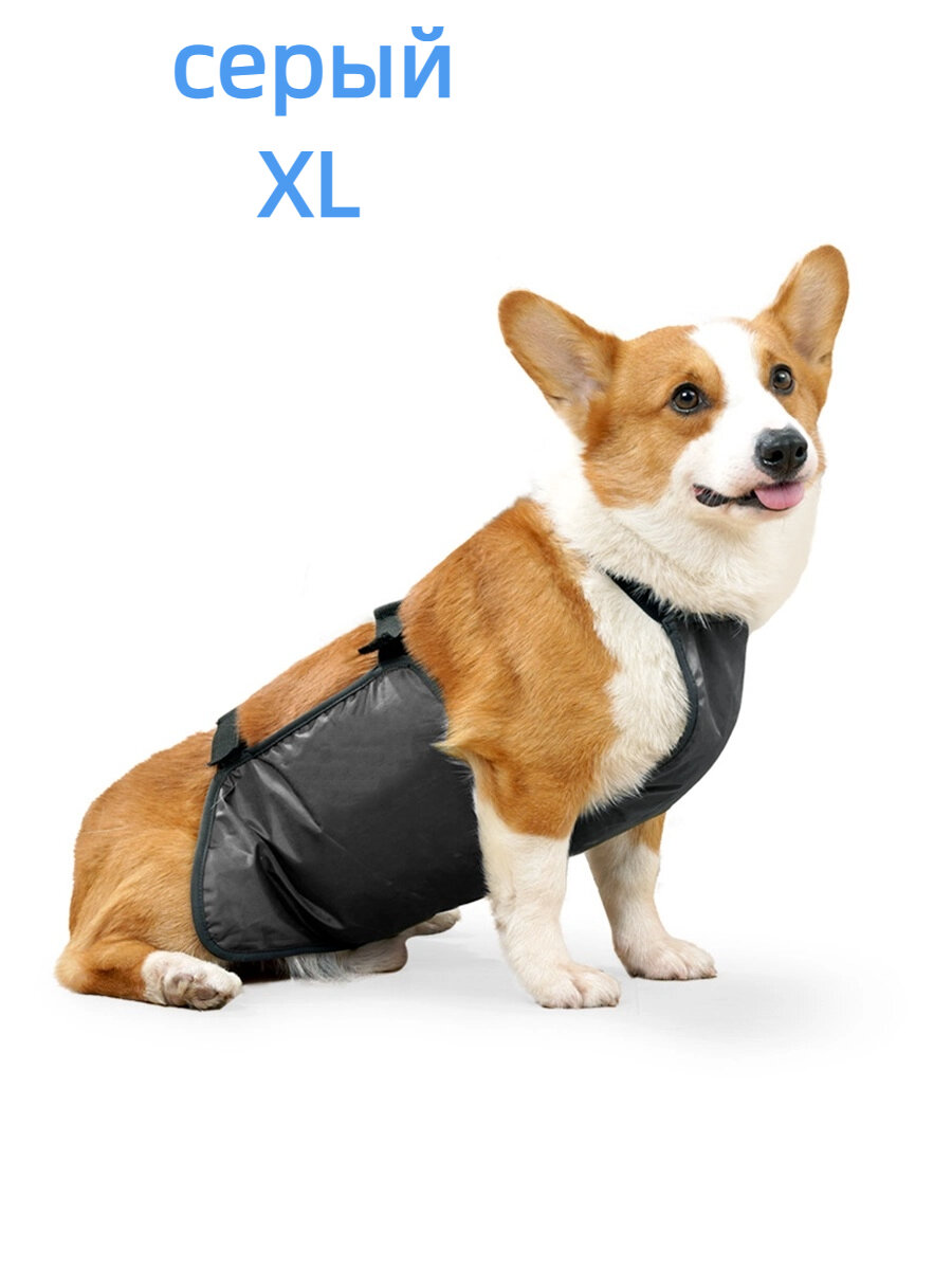 Собачья одежда, водонепроницаемый карман, магическая наклейка регулируется, подходит для прогулок весной, летом, осенью