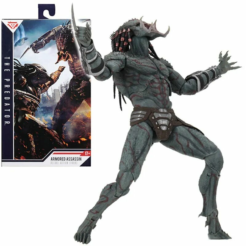 Фигурка Хищника - Predator 2018 Deluxe Armored Assassin Predator