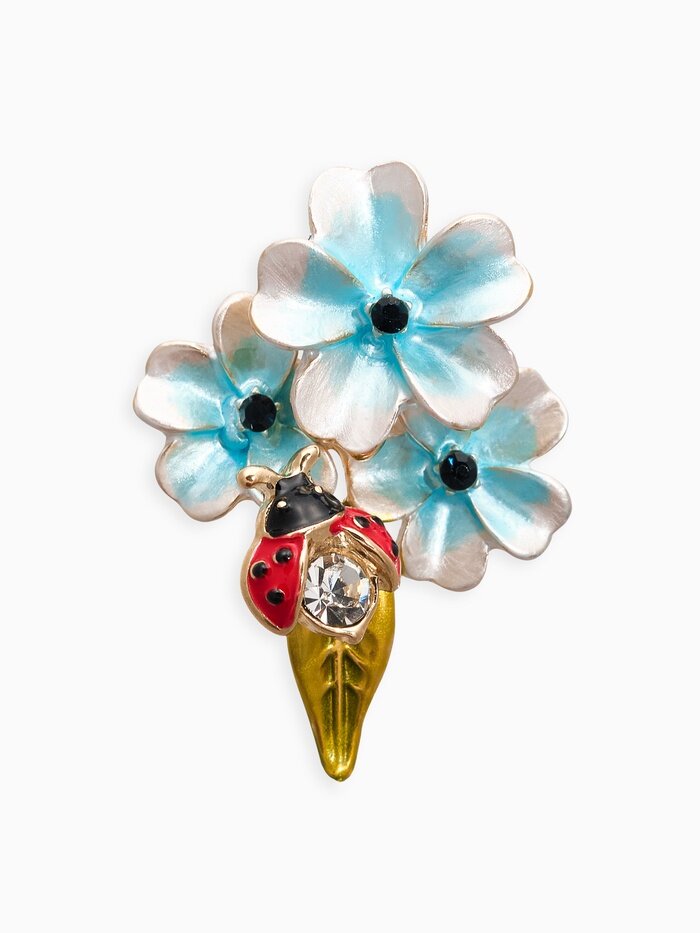 Брошь, эмаль