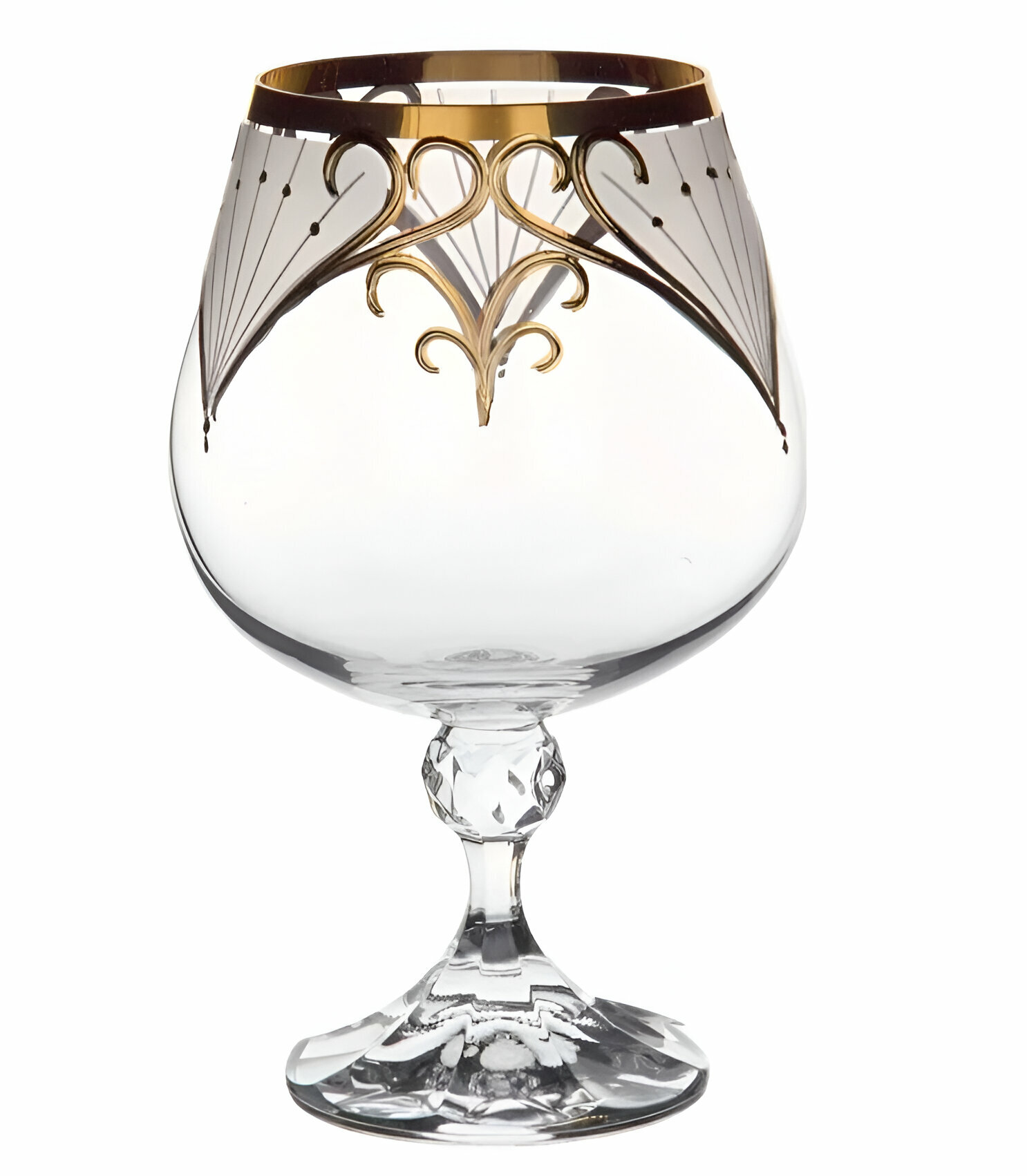 Набор фужеров Bohemia "Джулия", для коньяка, стекло, 400мл, 6шт