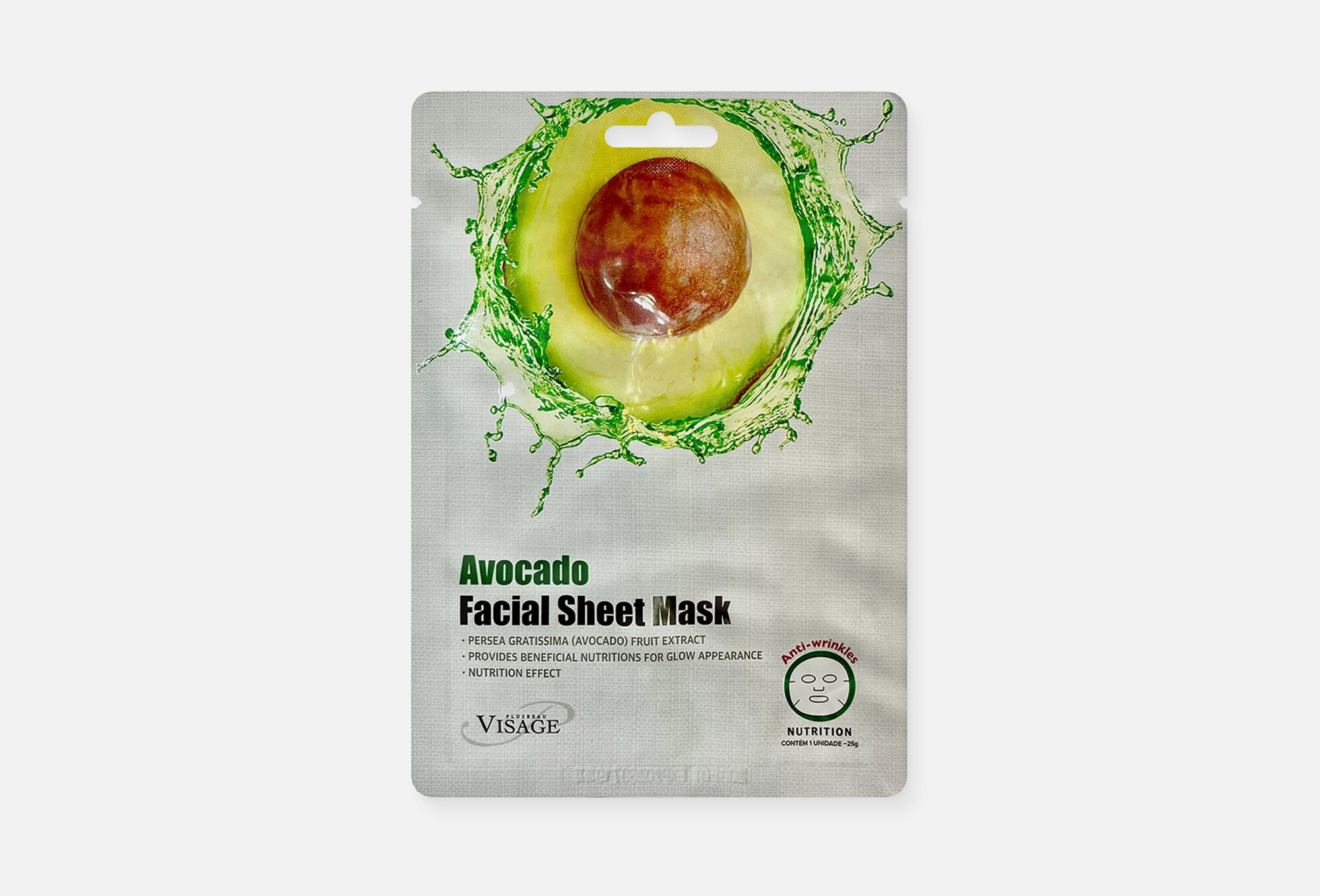 Маска для лица PLUS BEAU VISAGE Avocado 25 г