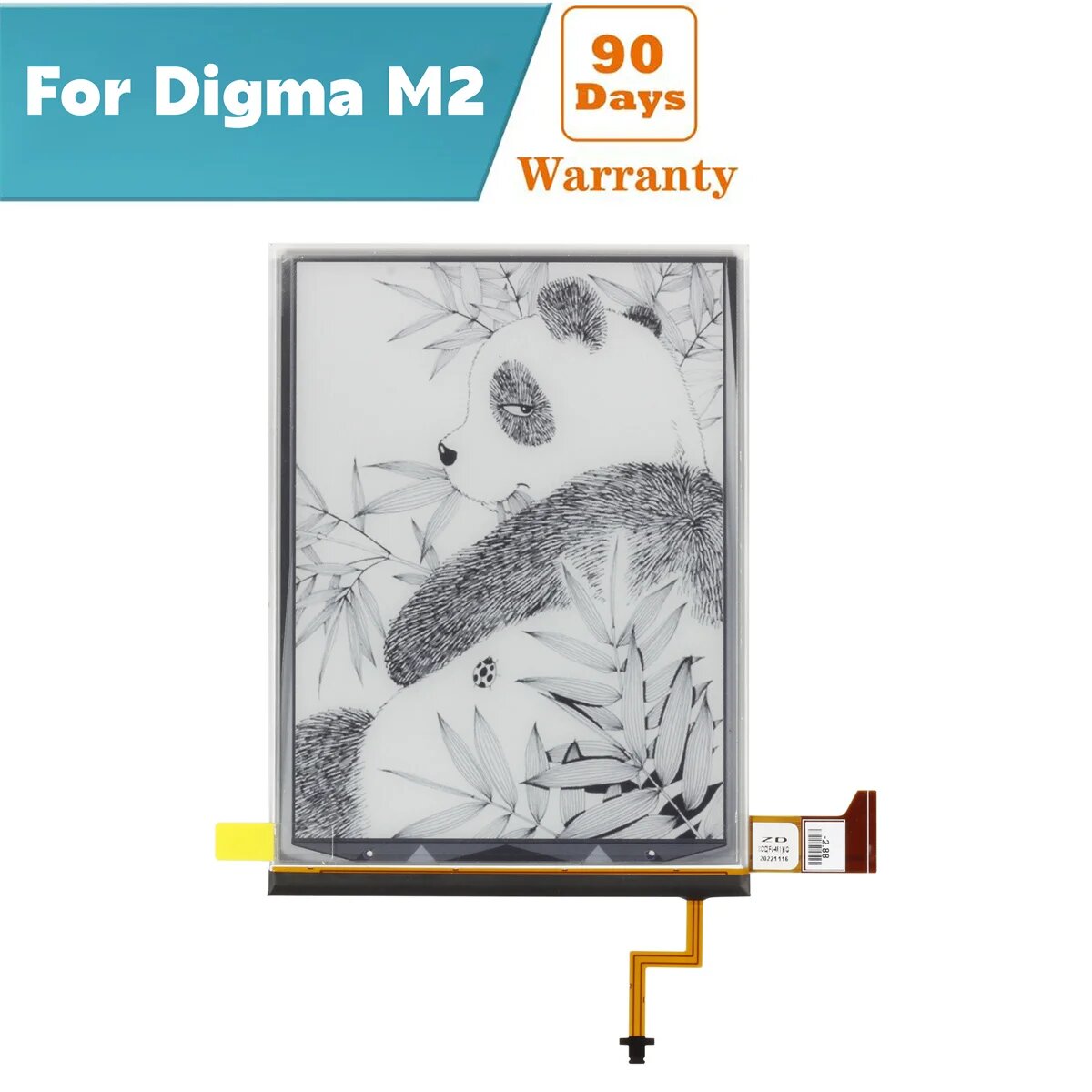 6" E-Ink 758x1024 212 PPi Screen ED060XCD For Digma M2 Ebook Reader Display Replacement Parts