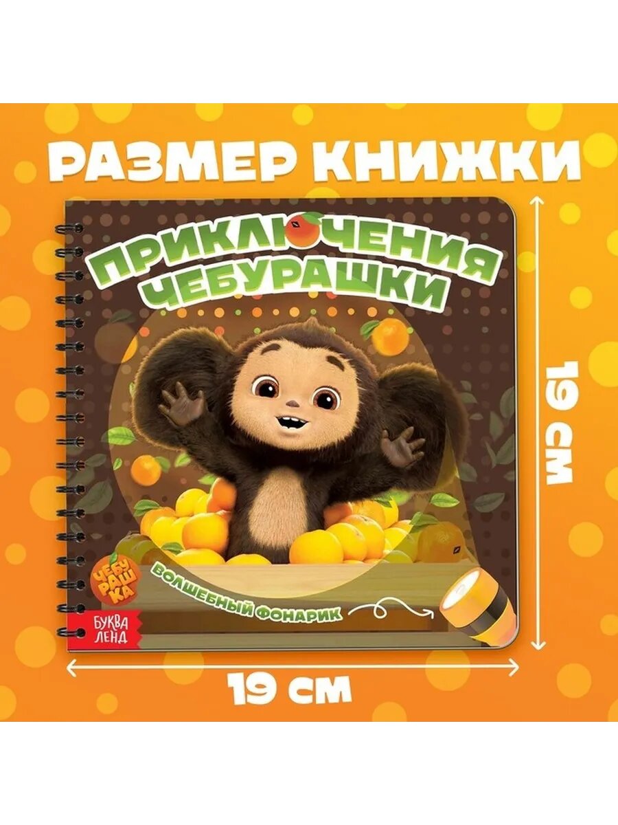 Книга с волшебным фонариком для детей