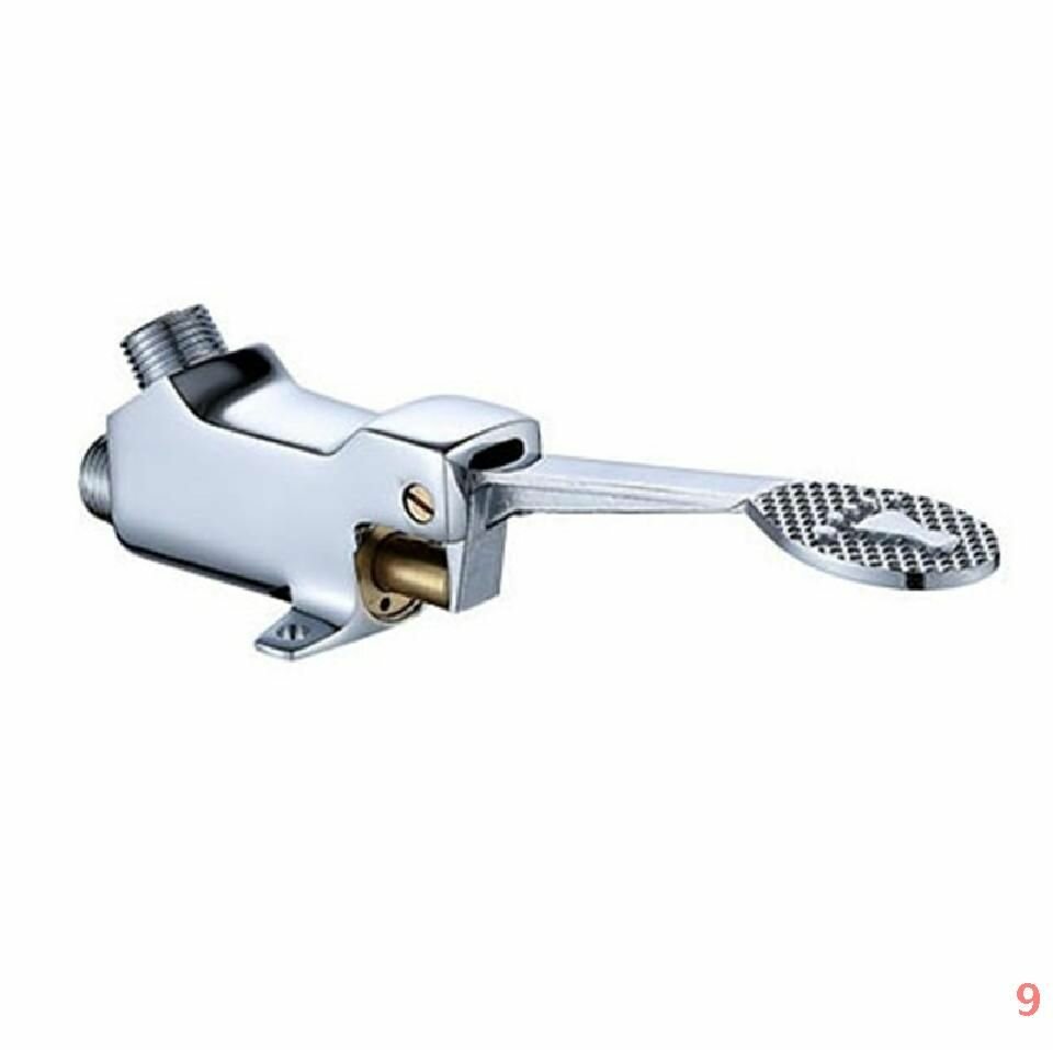 Ножная педаль, вертикальный смеситель для раковины, детали однотрубного переключателя управления холодной водой, кухонные принадлежности