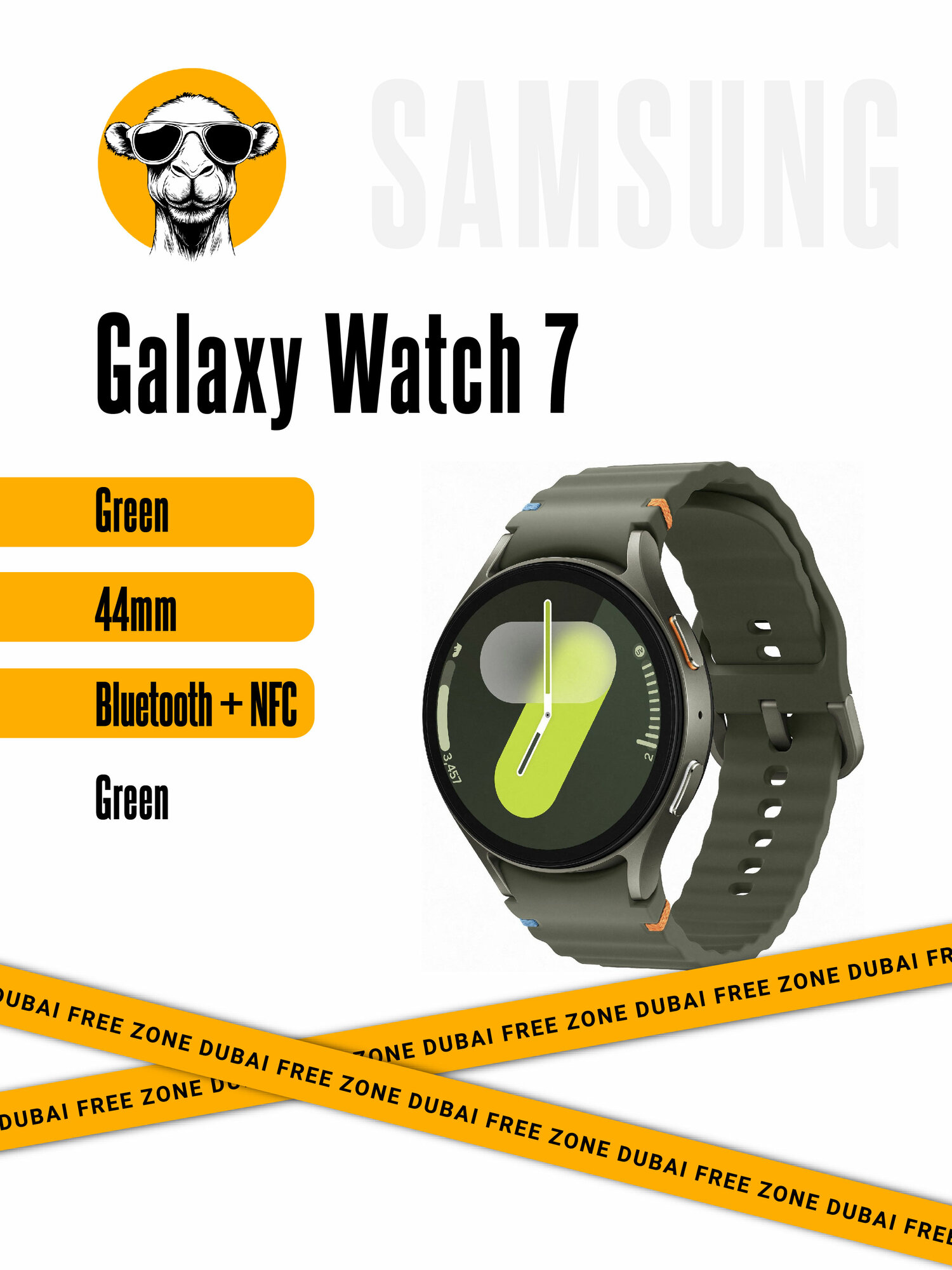 Смарт-часы Samsung Galaxy Watch 7 44mm Green