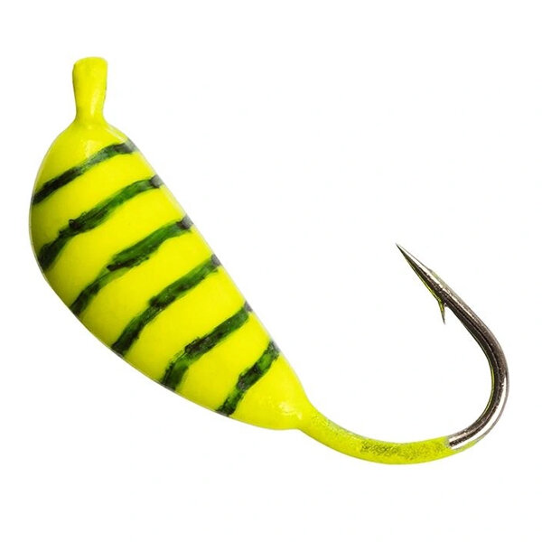 Мормышка вольфрамовая Helios "Банан №14" (Цвет 523), 0.6 г, d=3 мм MW-6630-523