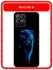 Чехол на Realme 8i / Реалми 8i с принтом "Пантера в лунном свете"