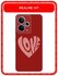 Чехол на Realme 14T / Реалми 14Т с принтом "Love heart 1 - 14 февраля"