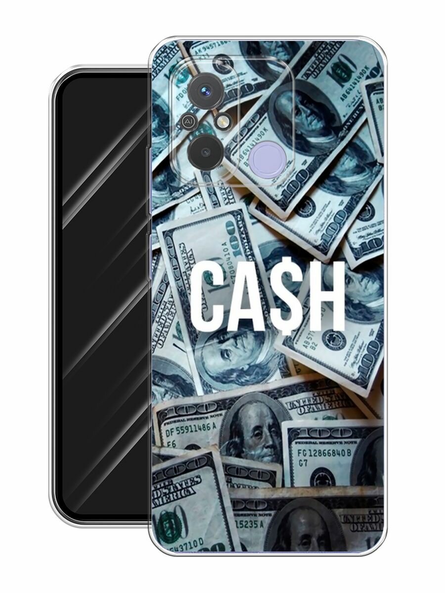 Чехол на Xiaomi Redmi 12C/Poco C55 / Редми 12C/Поко С55 с принтом "Cash" — фото 1