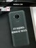 Чехол на Nokia C30 / Нокия C30 с принтом "Надпись можно не читать", прозрачный