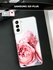 Чехол на Samsung Galaxy S21 + / Самсунг Галакси S21 Плюс с принтом "Пионы на бел...