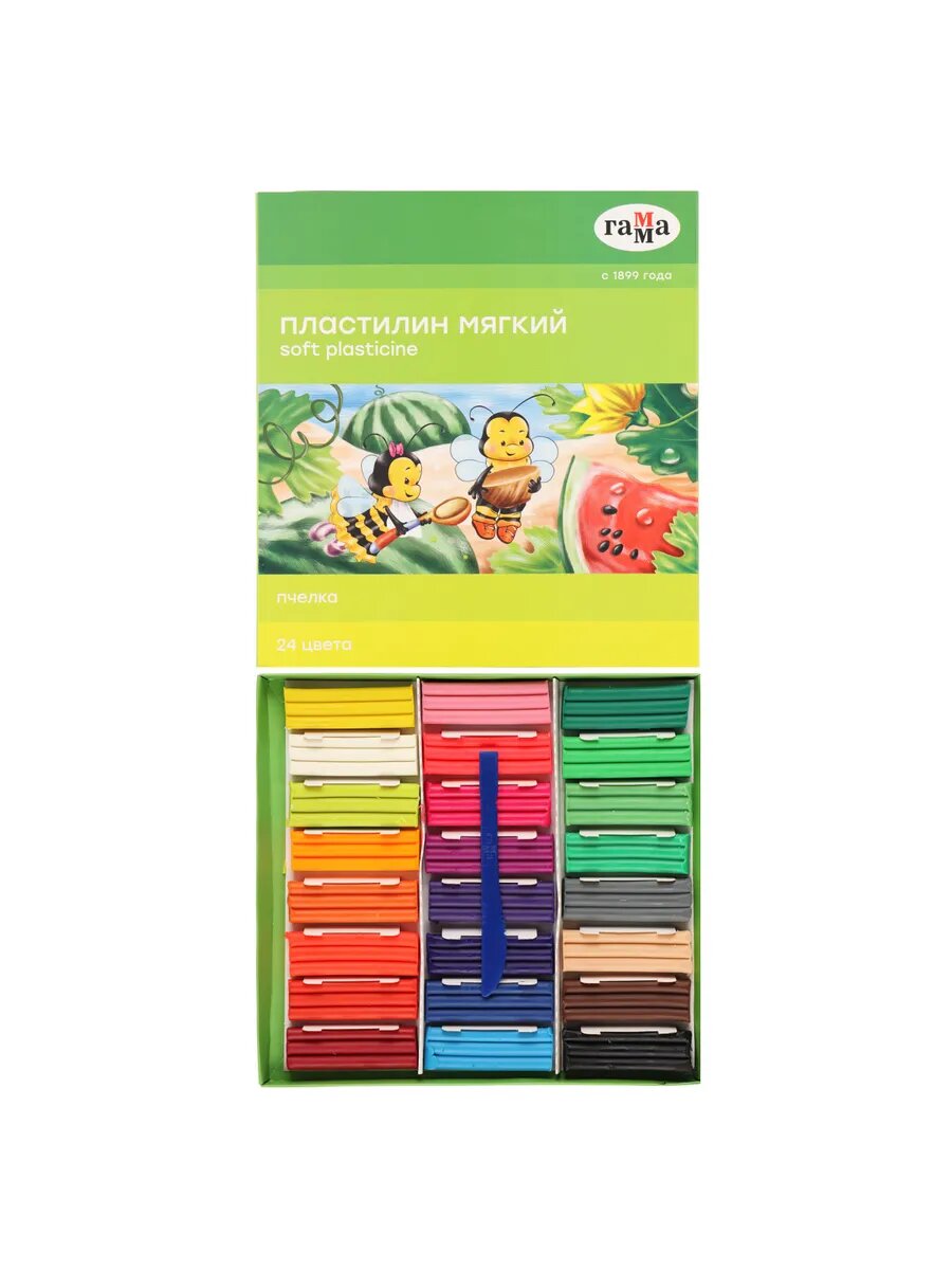 Пластилин 24 цвета