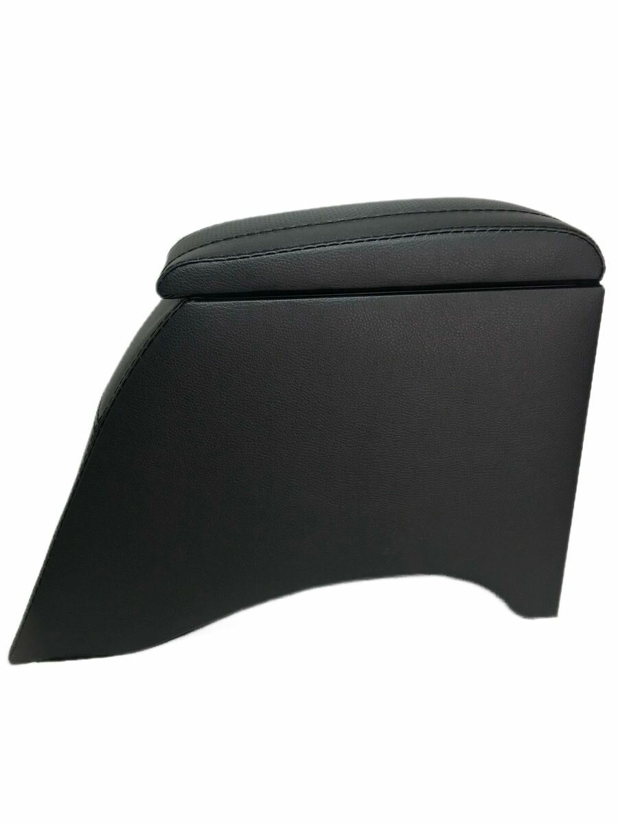 Подлокотник ВАЗ Лада 2101; 2104; 2105; 2106; 2107 кожаный (черный, перфорированная крышка), для Lada