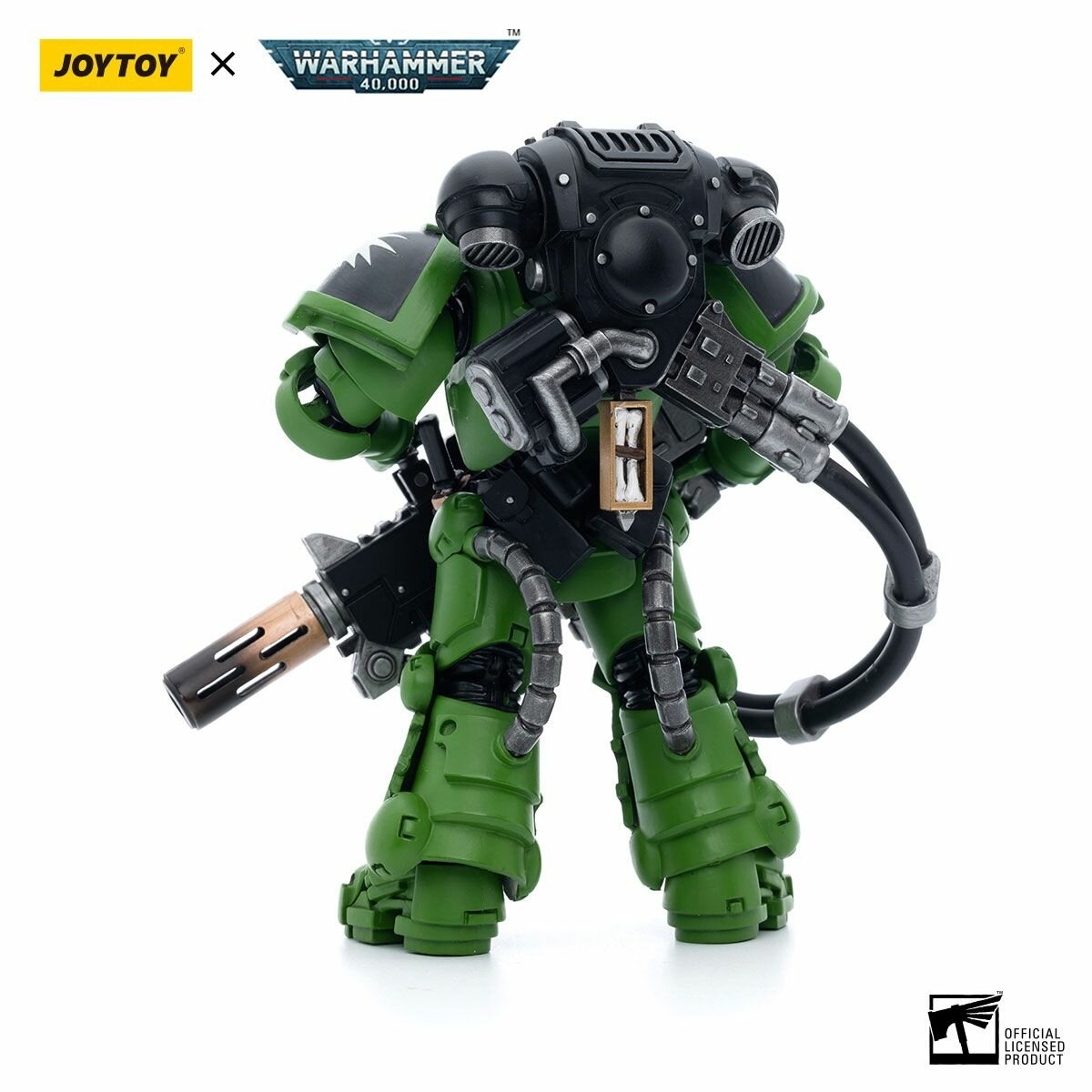 Подвижная фигурка JOYTOY Warhammer Salamanders Eradicators Brother T'Kren 1/18Action Figures
