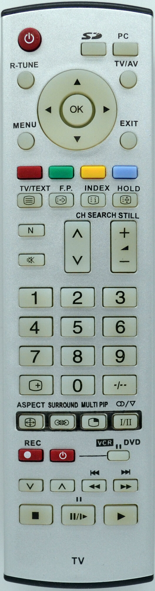 Пульт ДУ для плазменных ТВ Panasonic EUR7635040 (EUR7635050)