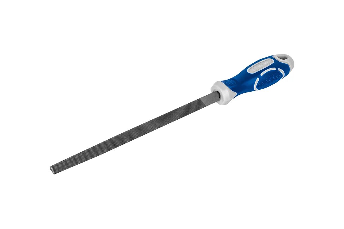 Кобальт трехгранный напильник №1, 200 мм, подвесной, для металла и стали, точная обработка