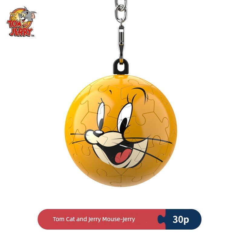 Пазл-шар TOI Tuyi Том и Джерри, 3D сферический пластиковый пазл, креативный брелок, подвеска для пары, подарок Джерри
