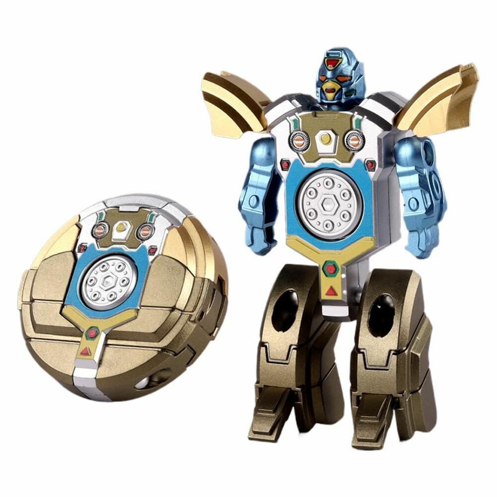 Трансформирующийся танк-робот, вращающаяся игрушка-антистресс для детей, развивающая игрушка трансформер