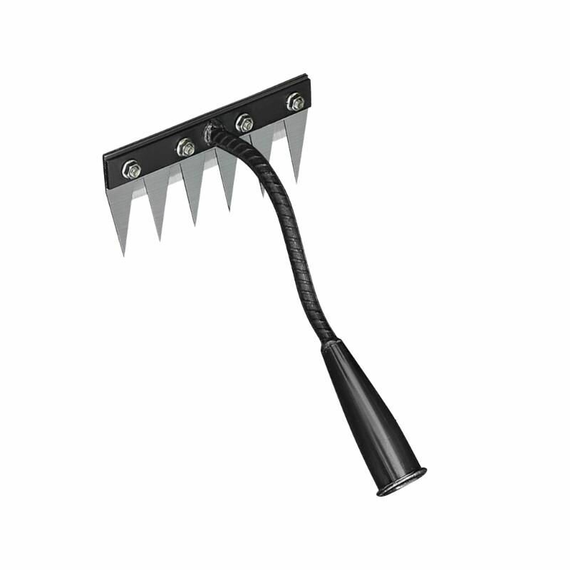 Железный садовый культиватор 2.0, новый с 5/6/7/8 зубьями из углеродистой стали, для газона и сада, тяжелый ручной садовый культиватор, - M