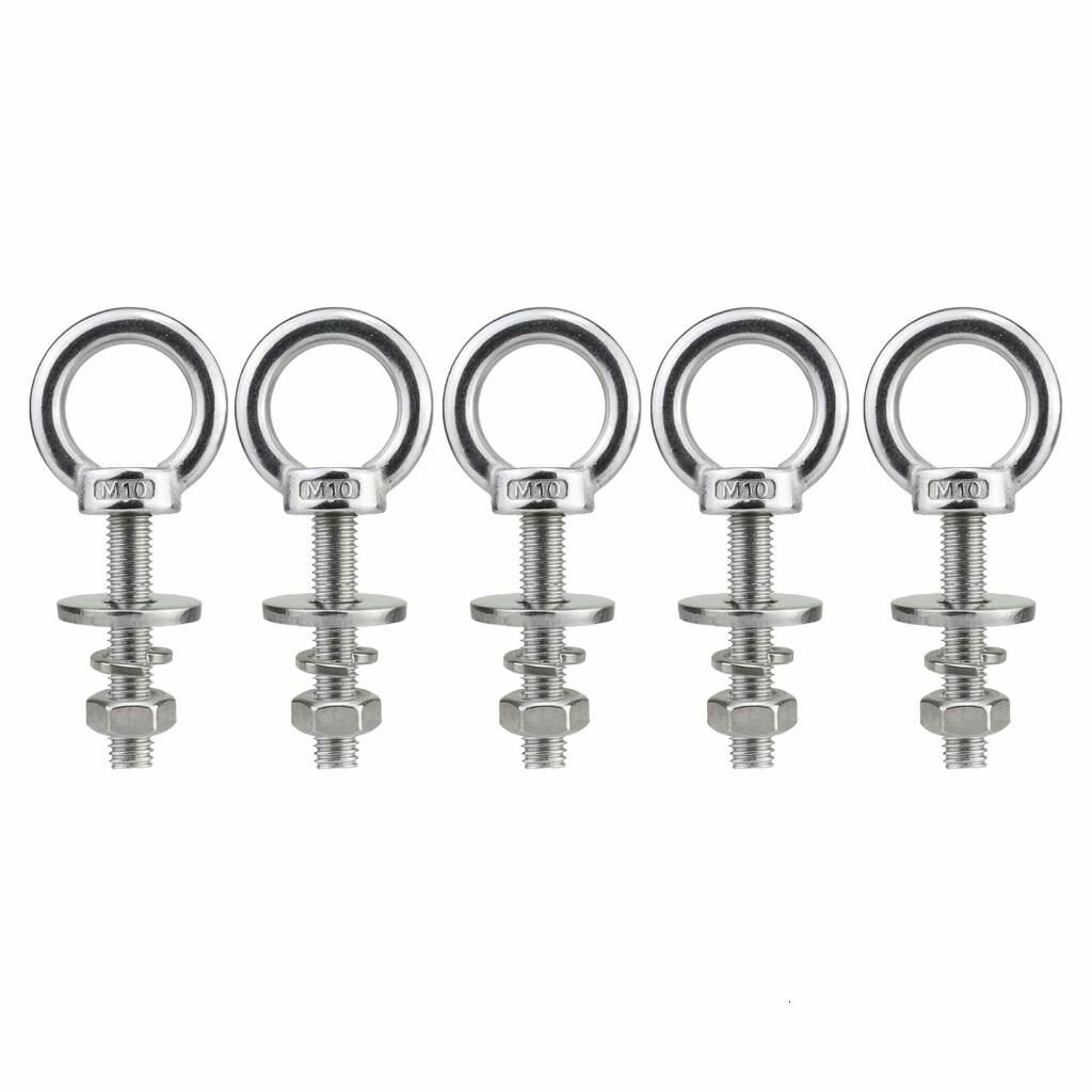 5 шт. Длинноплечие подъемные рым-болты, прочные подъемные кольца с резьбой
