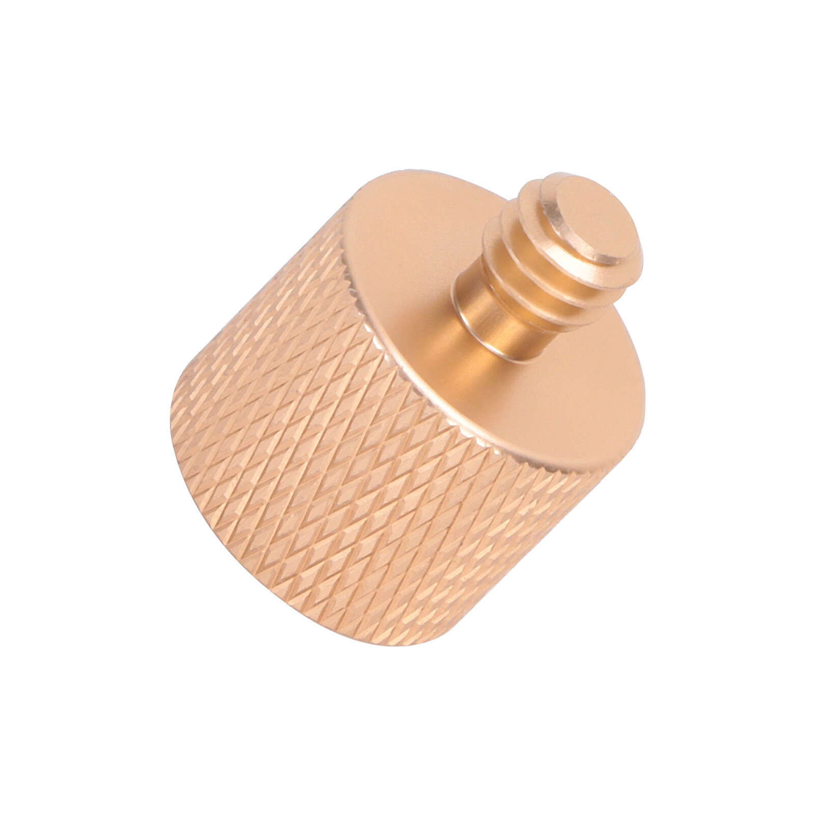 Переходник для штатива и монопода, адаптер 3/8 дюйма на 1/4 дюйма, мужской и женский разъемы, латунный цвет (A1-D)