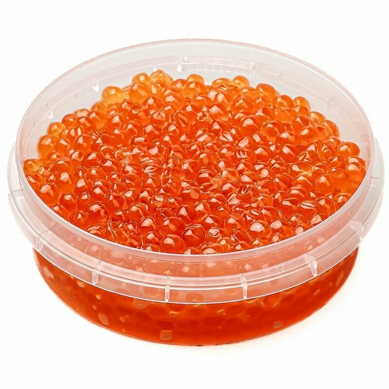 Икра красная горбуши 110г, Деликатеска, вылов Сахалин 2025г, малосоленая, премиум