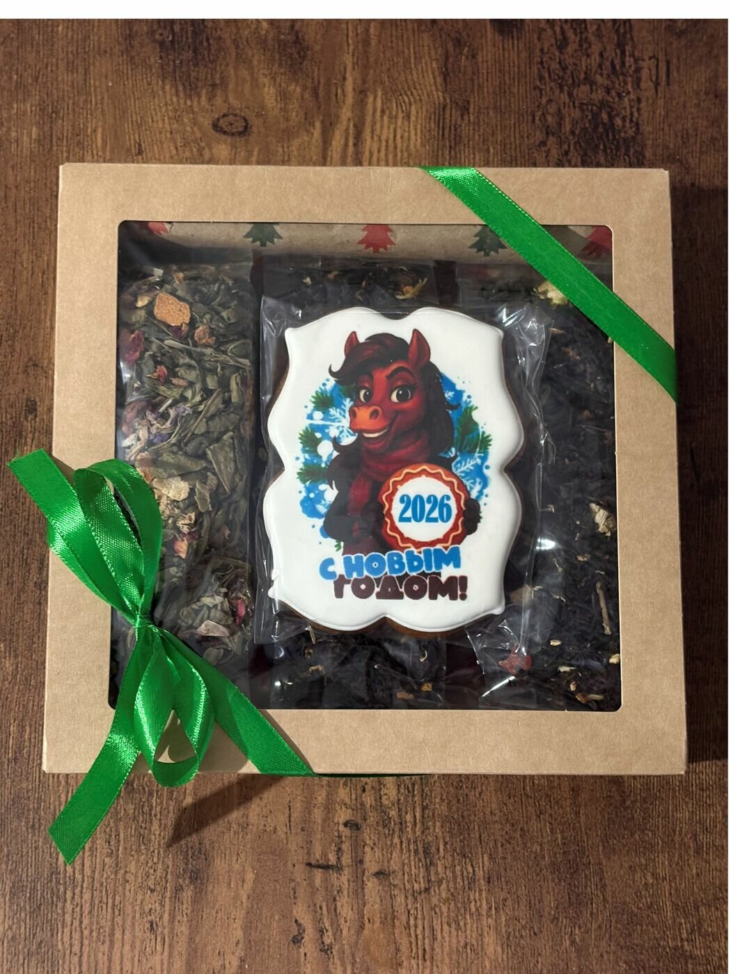 Набор чая с имбирным пряником