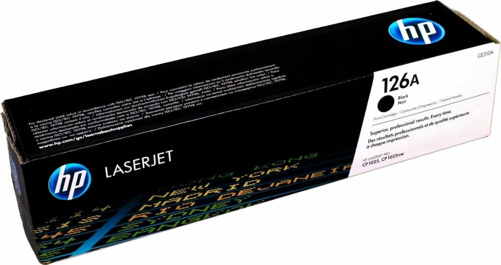 CE310A №126A Kартридж черный для HP LJ PRO100/ CP1012/ CP1025/CP1025NW/ M175/ M275 (1200ст
