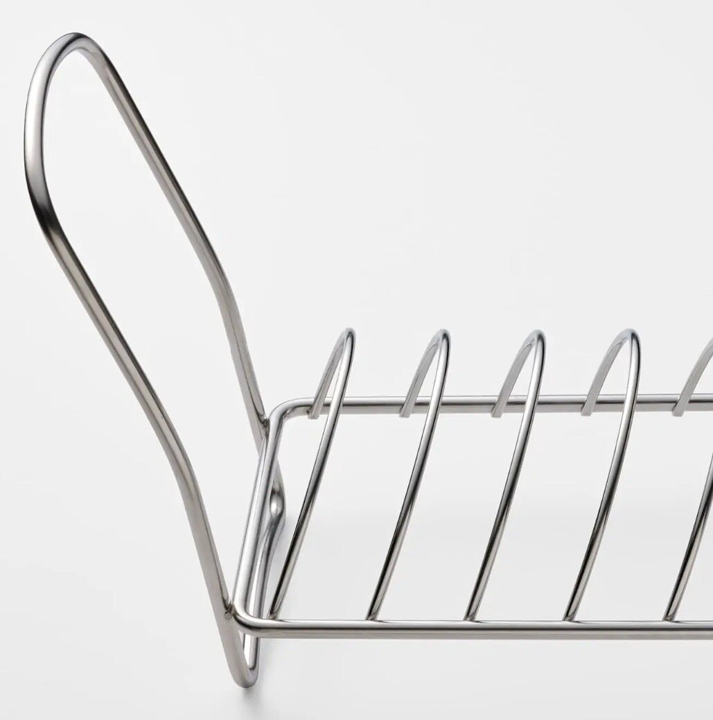 Посудная сушилка, нержавеющая сталь 12×32 СМ IKEA вэлвордад