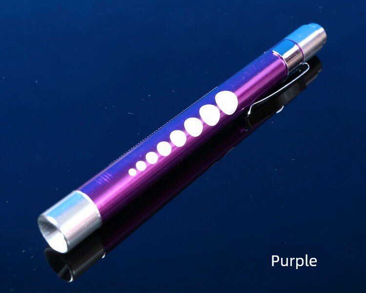 Белый светодиодный фонарик-ручка для осмотра зрачков, офтальмологический, для студентов, для обследования уха, горла и