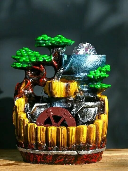 Мини-фонтан, маленький фонтан дома