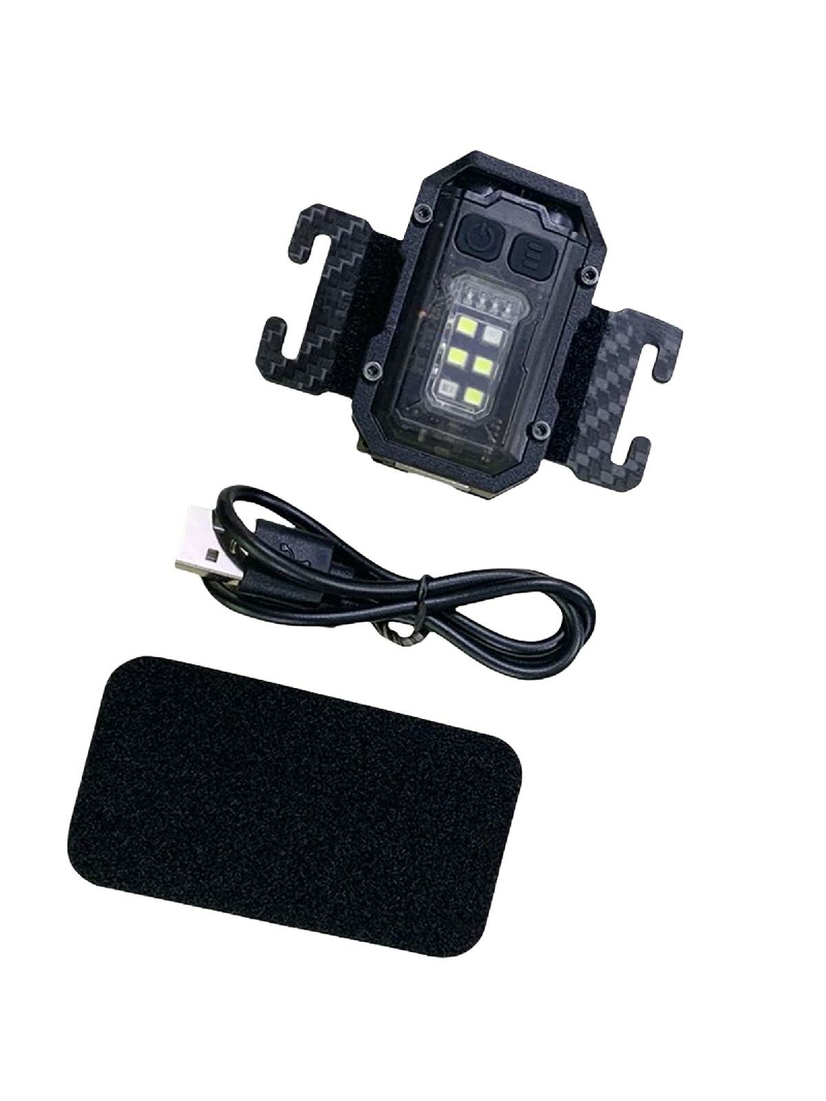 USB Перезаряжаемые тактические фонари 8 режимов С магнитным основанием Водонепроницаемый походный фонарь