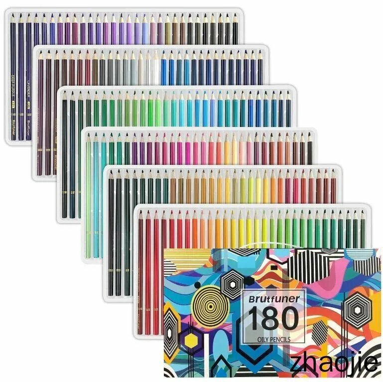 Набор карандашей, вид карандаша: Масляный, 180 шт.