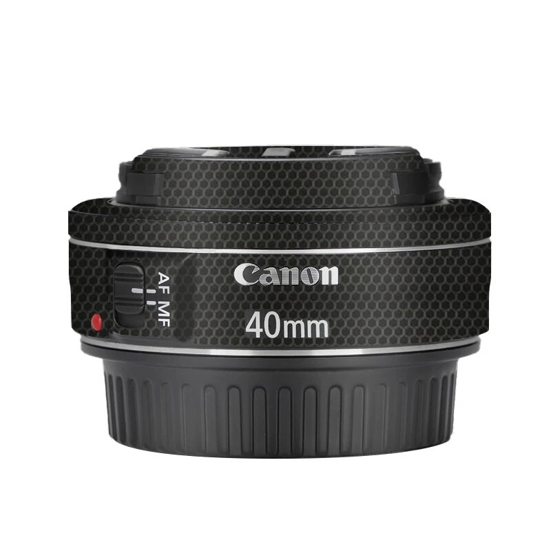 Объектив Canon EF 40mm f/2.8 STM в матричном черном цвете - компактная легкая высококачественная линза для камер Canon EOS DSLR