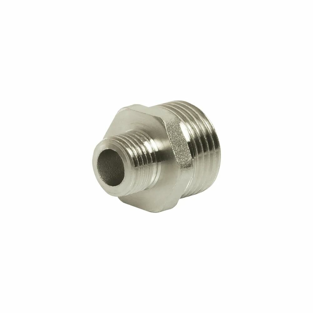 Переходной ниппель VRT 1/2"-1/4", наружная/наружная, никель 1909-001508 505348