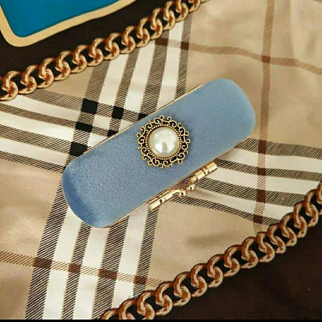 Одинарный футляр для помады, премиум-класса, не оставляющий следов, с зеркалом для макияжа, винтажный футляр для помады, защитный чехол для помады, футляр для штампов.