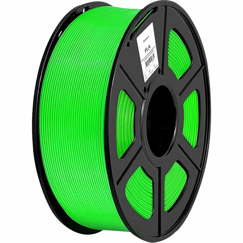 Пластик для принтера Cactus CS-3D-PLA-1KG-GREEN PLA/1.75мм/1кг/326м/зеленый
