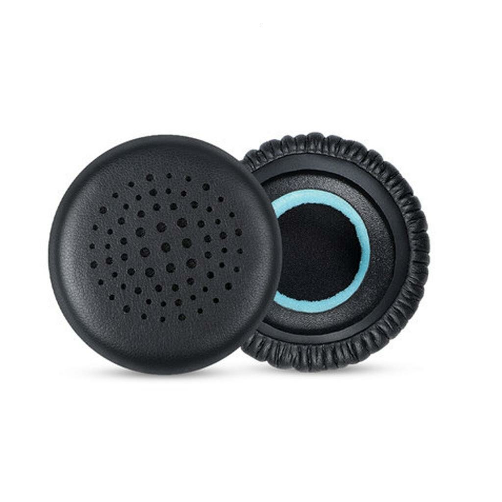 Кожаные амбушюры для гарнитур Jabra Evolve, Черный