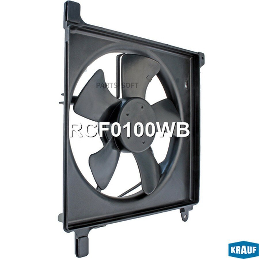 Вентилятор радиатора DAEWOO NEXIA/ESPERO от официального дистрибьютора, KRAUF, артикул RCF0100WB