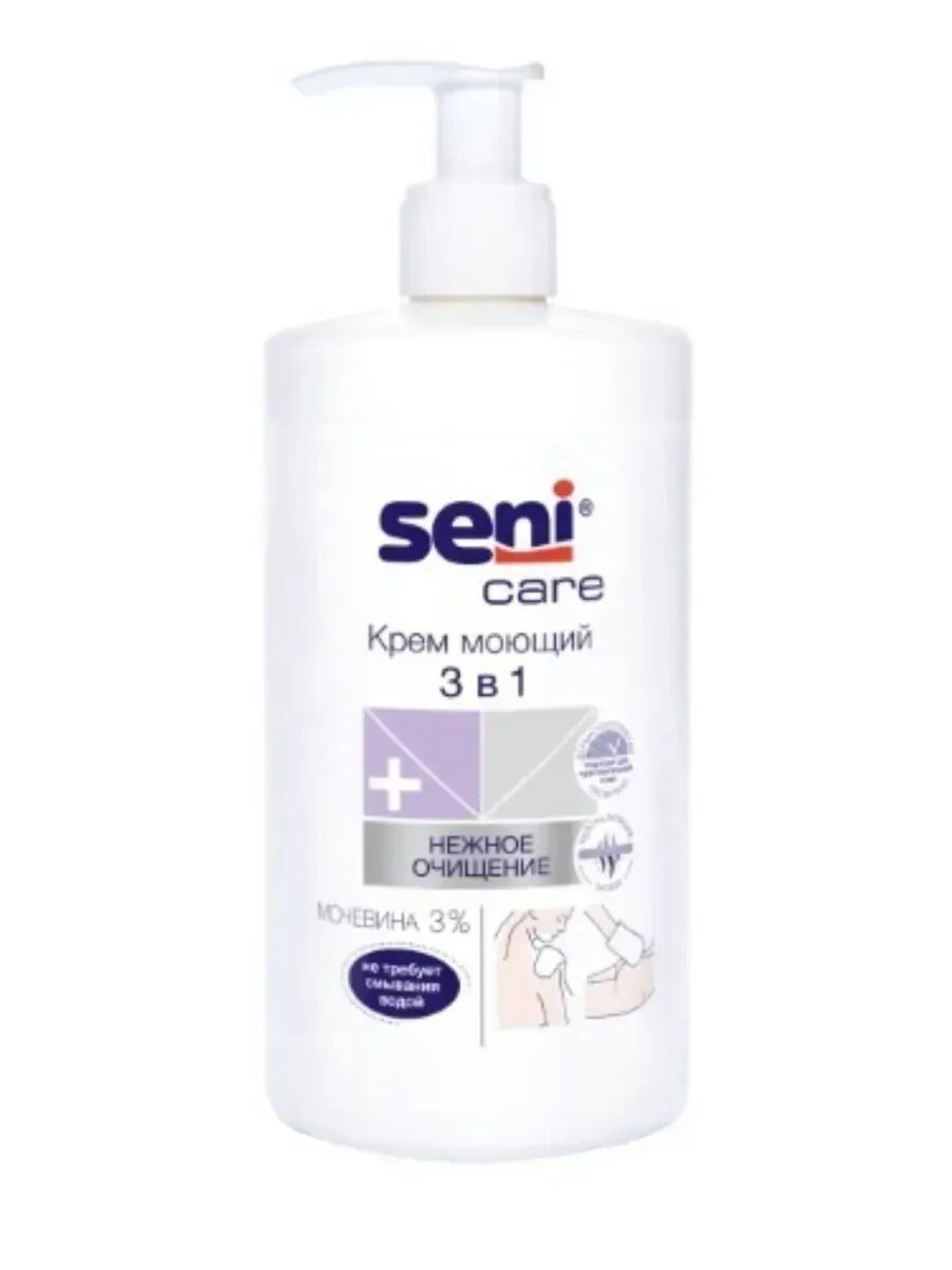 Seni Care Крем моющий для тела 3 в 1 500мл