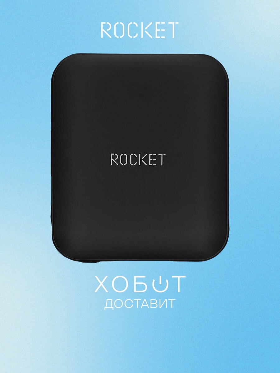 Внешний аккумулятор Rocket MagSafe Premium Joy 10000 мАч 3 в 1 черный (RPB518BL10000-PDM)