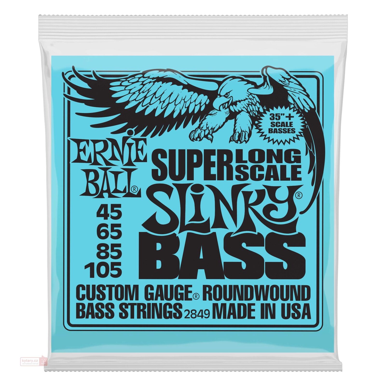 Струны для бас-гитары Ernie Ball 2849